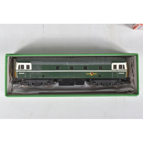 FIVE BOXED OO GAUGE LOCOMOTIVES, Lima class 33 No.D6506, missing ...
