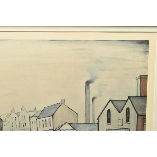 L.S. LOWRY - LAWRENCE STEPHEN (BRITISH 1887-1976) 'LEVEL CROSSING ...