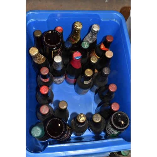 BEER & LAGER, Two Crates containing over sevent-five bottles of beers ...