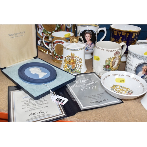 A COLLECTION OF ROYAL COMMEMORATIVE CERAMICS to include to include a ...
