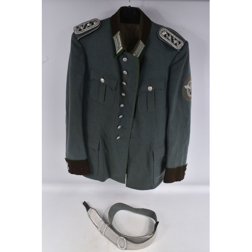 A NAZI GERMANY ERA GERMAN SCUTZPOLIZEI POLICE OFFICERS TUNIC, this ...