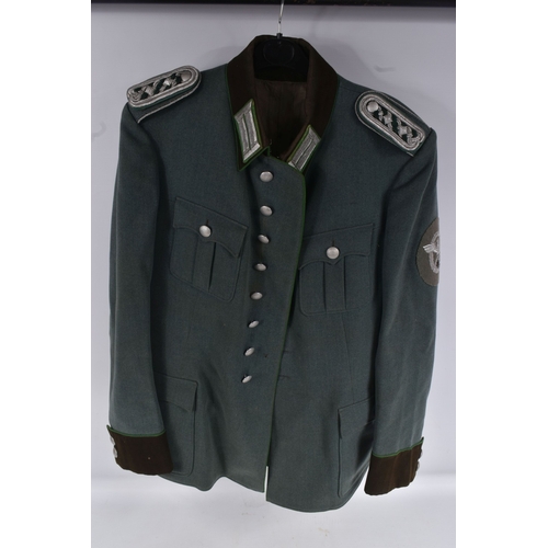 A NAZI GERMANY ERA GERMAN SCUTZPOLIZEI POLICE OFFICERS TUNIC, this ...