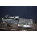A SOUNDCRAFT SPIRIT FX16 MIXING CONSOLE with 16 balanced and line ...