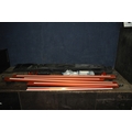 TWO UJK TECHNOLOGY STRAIGHT EDGE GUIDES with quick release clamping ...