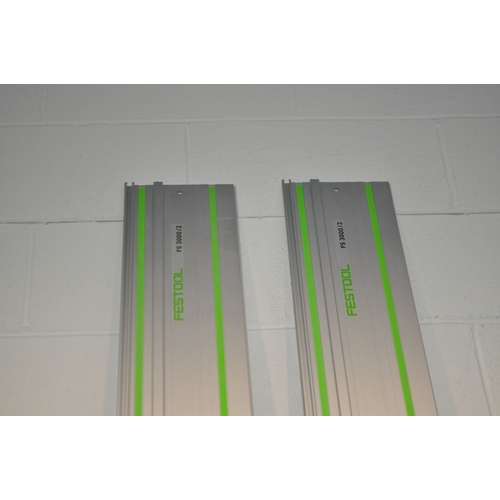 TWO FESTOOL FS3000/2 GUIDE TRACKS 3m long Condition Report; appears to ...
