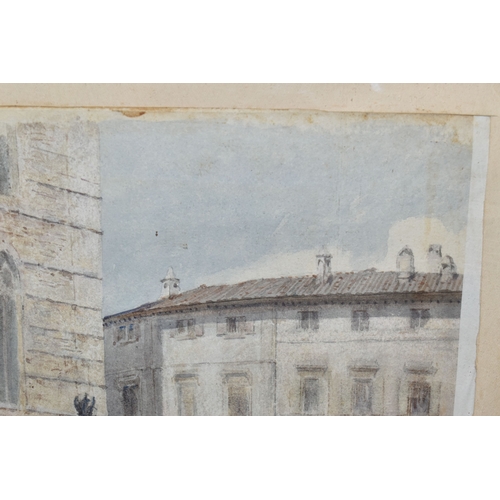 GEORGE SAMUEL ELGOOD (1851-1943) 'PERUGIA', a view of the Fontana ...