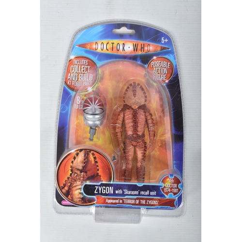 THREE SEALED COLLECTABLE CHARACTER BBC DR WHO POSEABLE ACTION FIGURES ...