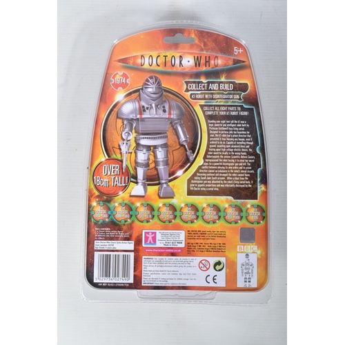 THREE SEALED COLLECTABLE CHARACTER BBC DR WHO POSEABLE ACTION FIGURES ...
