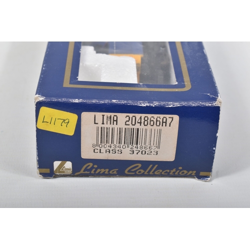 THREE BOXED 00 GAUGE LIMA COLLECTION CLASS 37 DIESEL LOCOMOTIVES, to ...