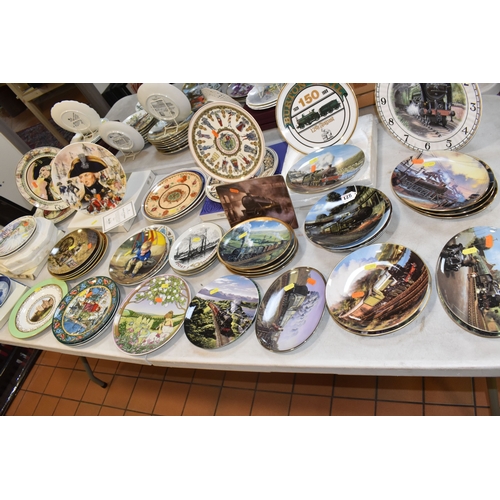 A COLLECTION OF ASSORTED COLLECTOR'S PLATES to include approximately ...