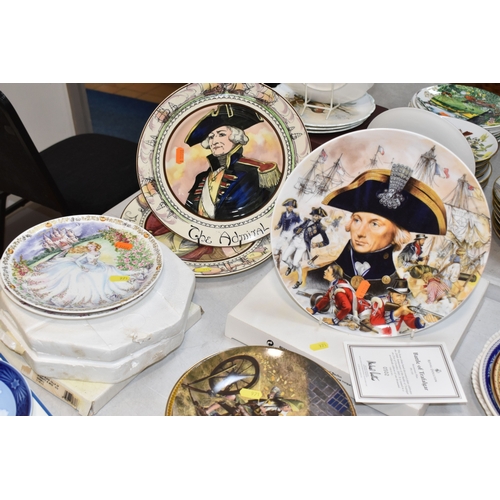 A COLLECTION OF ASSORTED COLLECTOR'S PLATES to include approximately ...