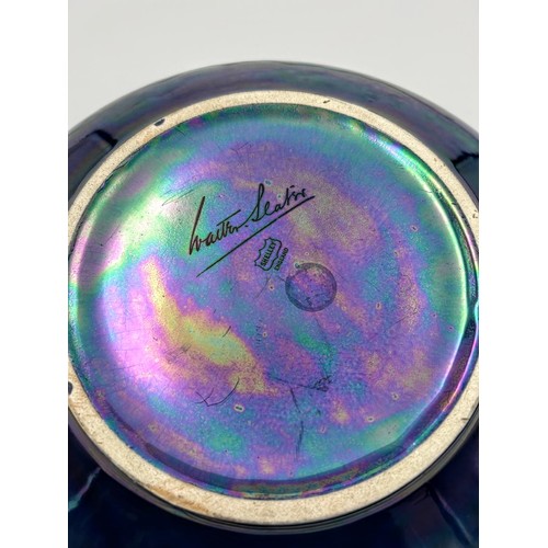 Walter Slater for Shelley, art nouveau lustre bowl, signature and stamp ...