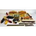 Collection of Hornby Dublo Meccano train stations and accessories with ...