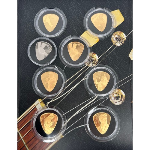 Cased London Mint Office Elvis Presley 'The Official Plectrum Coin ...