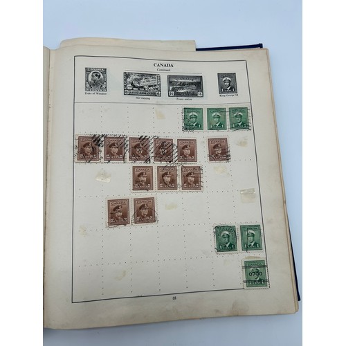 Collection Of Five Stamp Albums to include British Stamps, World Stamps ...