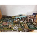 Large Selection Of War Gamers Diaramas And Battle Worn Models ect
