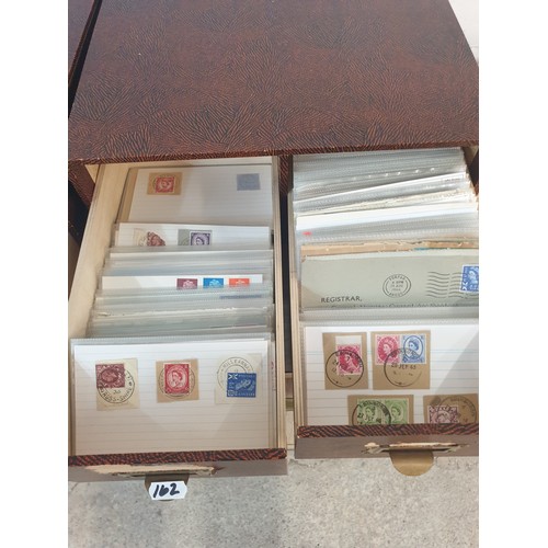 2 x 2 Drawers Sets Full Of Stamps etc