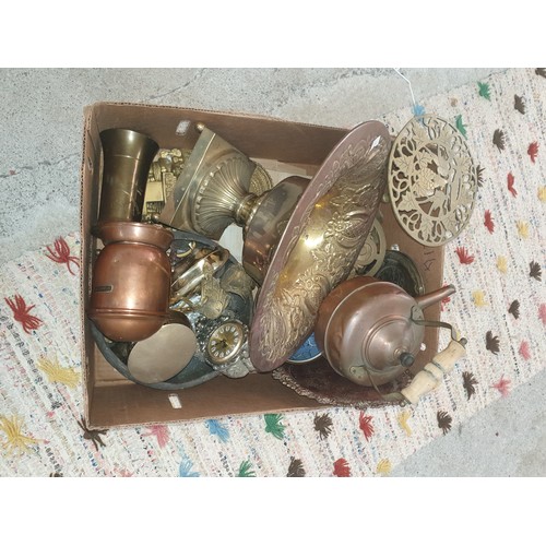 Large Box Copper And Brassware