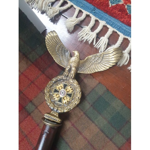 German Mace With Eagle And Swastica Top