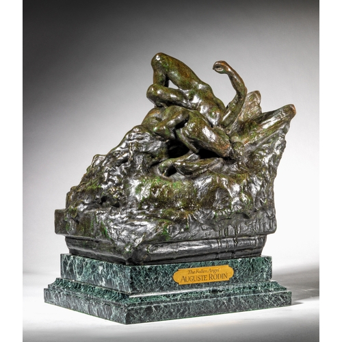 Auguste Rodin (French, 1840-1917)Fallen Angels, SketchCirca 1890Bronze ...