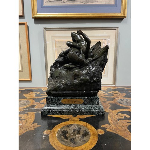 Auguste Rodin (French, 1840-1917)Fallen Angels, SketchCirca 1890Bronze ...