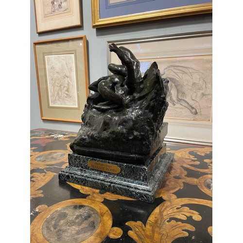 Auguste Rodin (French, 1840-1917)Fallen Angels, SketchCirca 1890Bronze ...