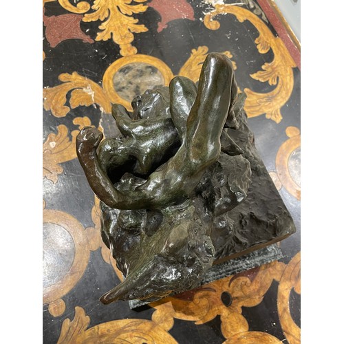 Auguste Rodin (French, 1840-1917)Fallen Angels, SketchCirca 1890Bronze ...