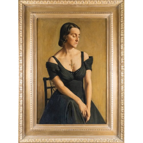Edward Francis Wells (British, 1876–1952), No.3 Study of my wife ...