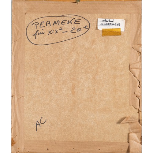 Constant Permeke (Belgian, 1886-1952)Lady with ParasolCharcoal on ...