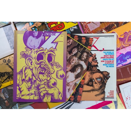 The complete set of 'Oz' Magazine (1967-1973), issues 1-48, which ...