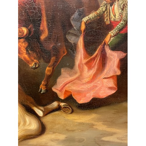 Philip Villamil of Jamaica (1814-1878)Plaza de Toros of SevilleOil on ...