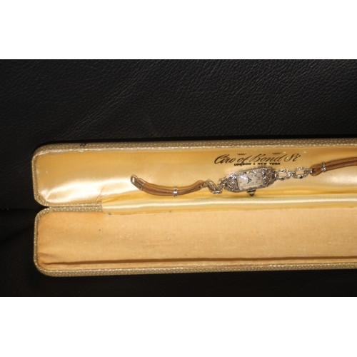 Art Deco Ladies' Silver Marcasite Watch with a Ciro of Bond Street ...