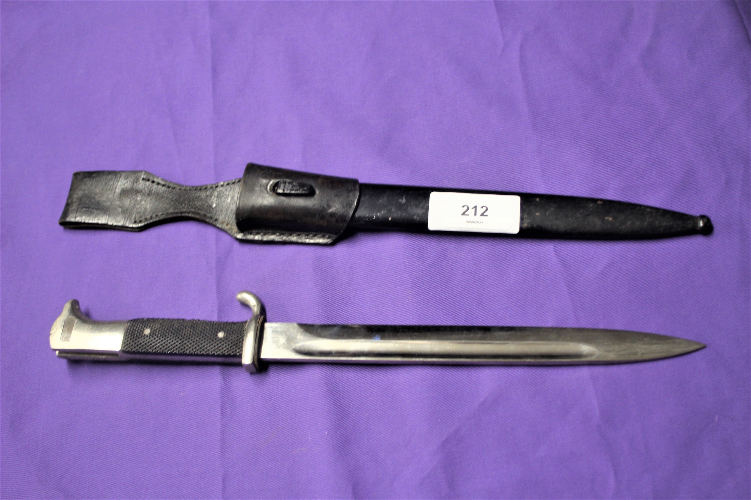 Federal German Army Ceremonial Bayonet By E B Horster Of Solingen