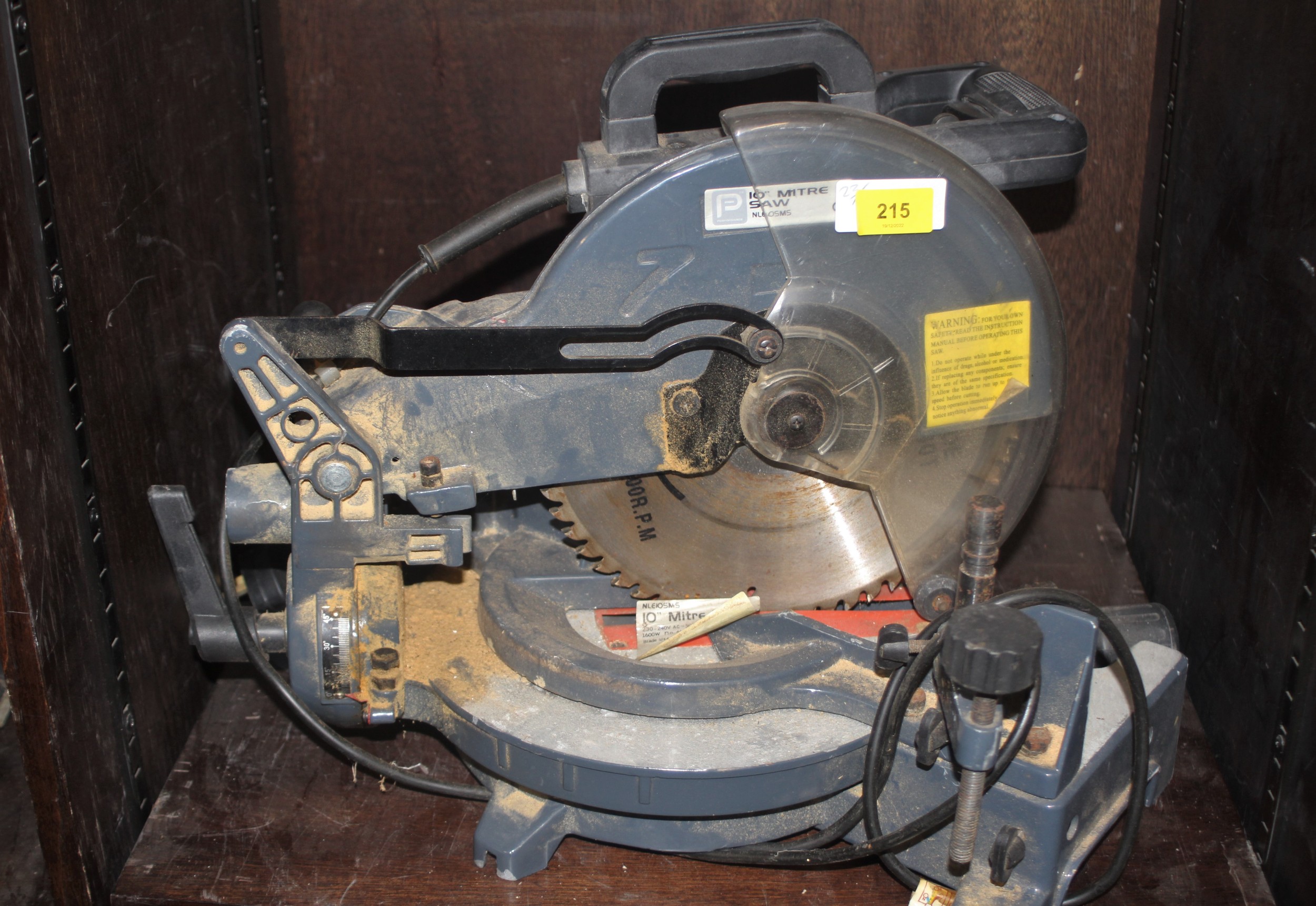 A 10 Inch "Performance" Table-Top Mitre Saw (as Seen)