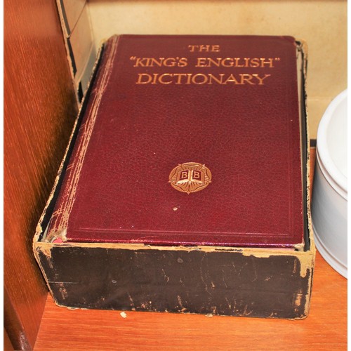 Bound Hardback edition of "The King's English Dictionary"