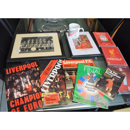 A Selection of Liverpool Football Club Memorabilia including Pictures ...