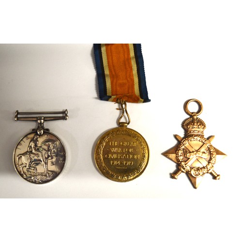 Set Of Three WWI Medals "Pip Squeak & Wilfred" Full Size Medals ...
