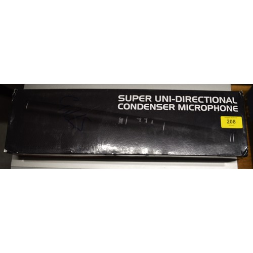 A Boxed Super Directional Condenser Microphone