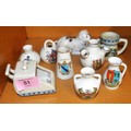 Assorted Crested Ware (9 Items)