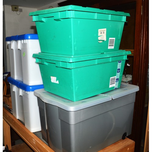 Four Plastic Containers