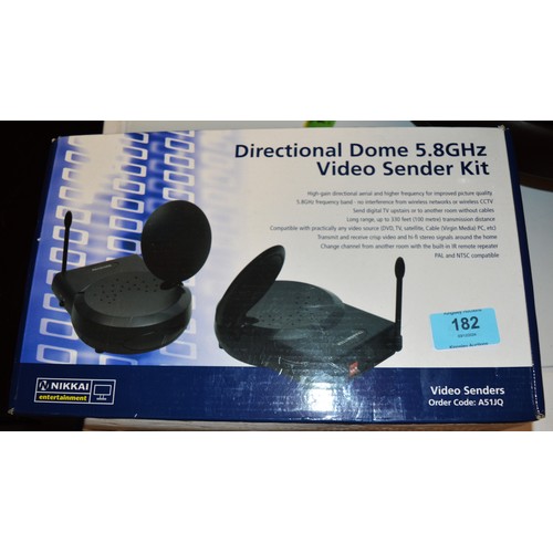 BNIB Nikkai Directional Dome 5.8 GHz Video Sender Kit