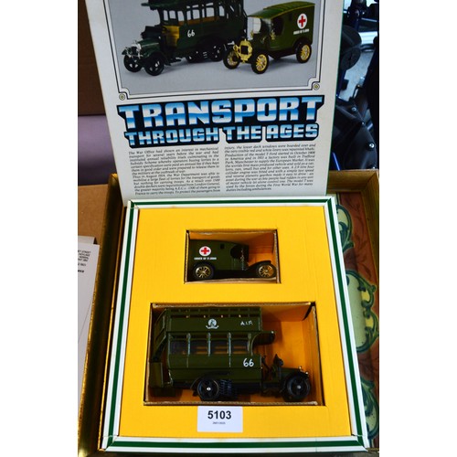 Boxed Corgi Transport through the Ages Series WWI Vehicles
