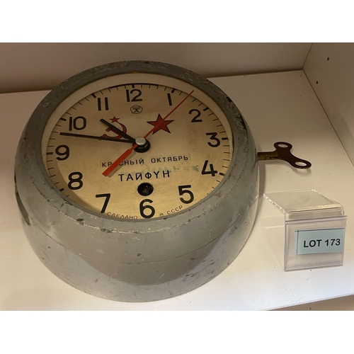 Russian clock believed to be from a submarine