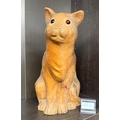 Hand Carved Cat