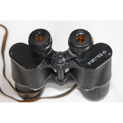 VINTAGE RUSSIAN MADE IN USSR 7 X 50 BINOCULARS IN CASE