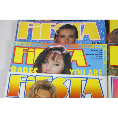QUANTITY OF VINTAGE FIESTA ADULT MAGAZINES