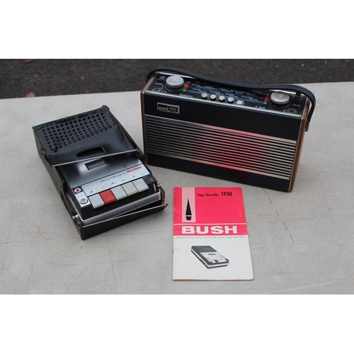 BUSH PORTABLE RECORDER AND RADIO