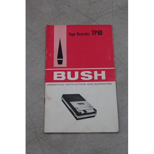 BUSH PORTABLE RECORDER AND RADIO