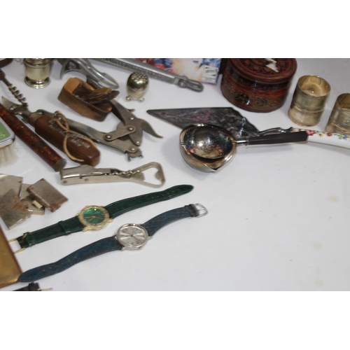 QUANTITY OF BRIC AND BRAC INCLUDING SILVER PLATED ITEMS