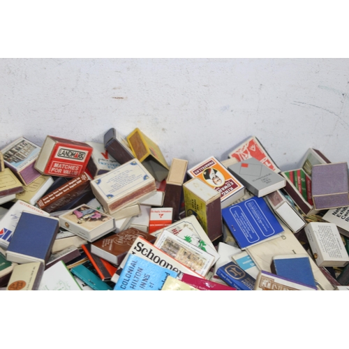 LARGE COLLECTION OF VINTAGE MATCH BOXES